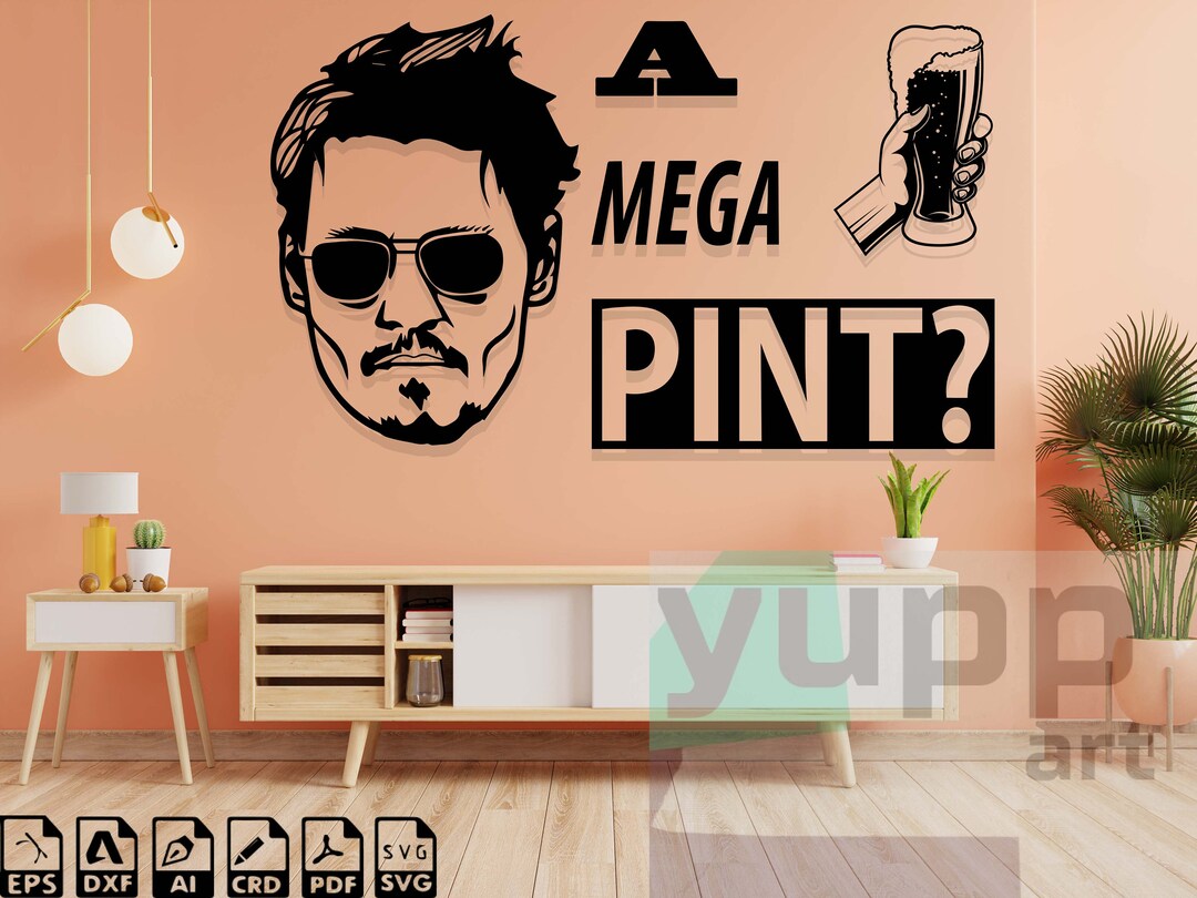 Mega Pint Dxf Files Mega Pint Laser Cut Mega Pint Svg File for Cricut ...
