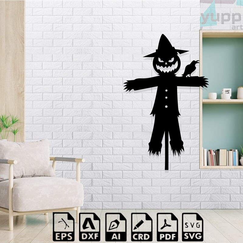 Scarecrow Svg - Etsy