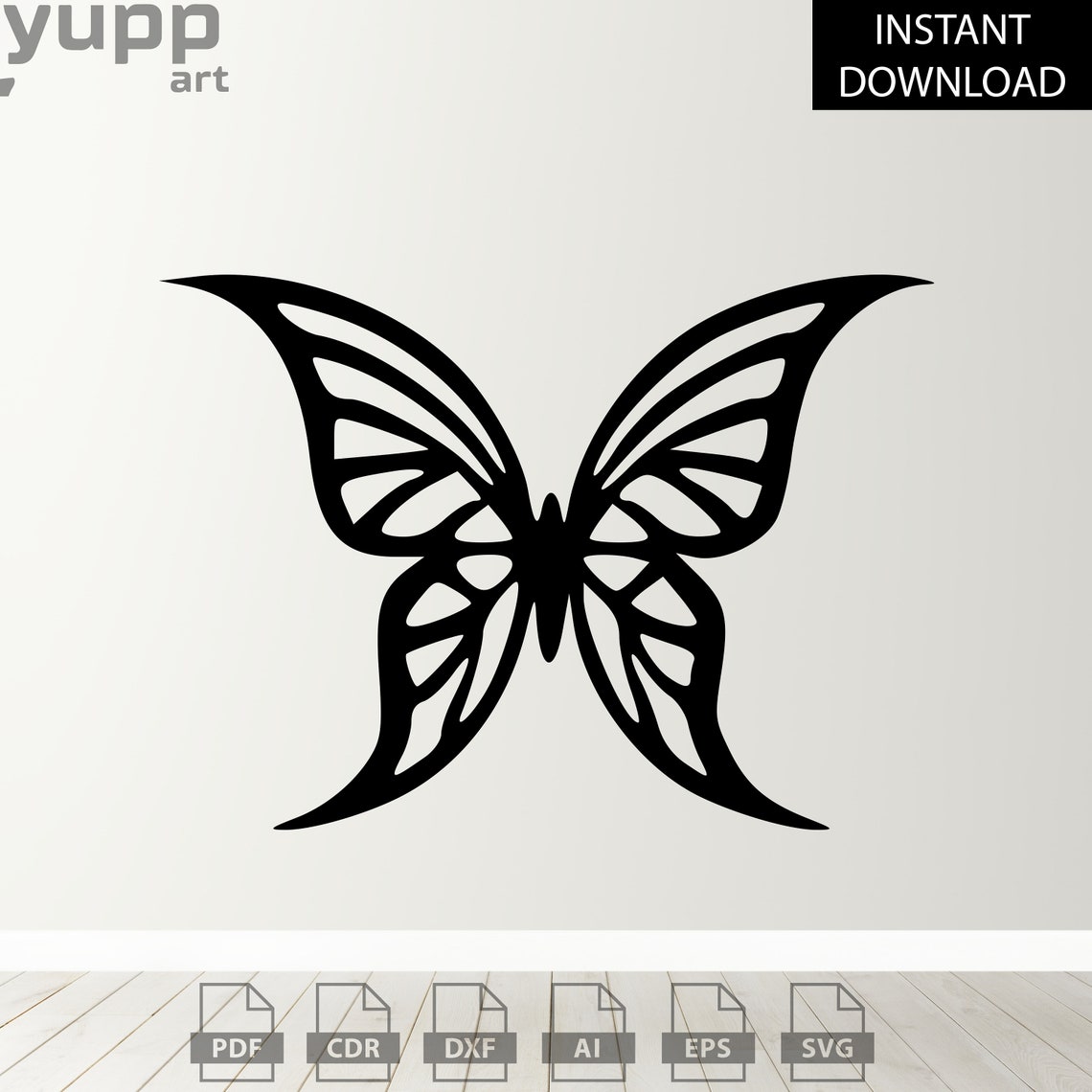 Butterfly Svg for Cricut Butterfly Cnc Laser Cut Files - Etsy