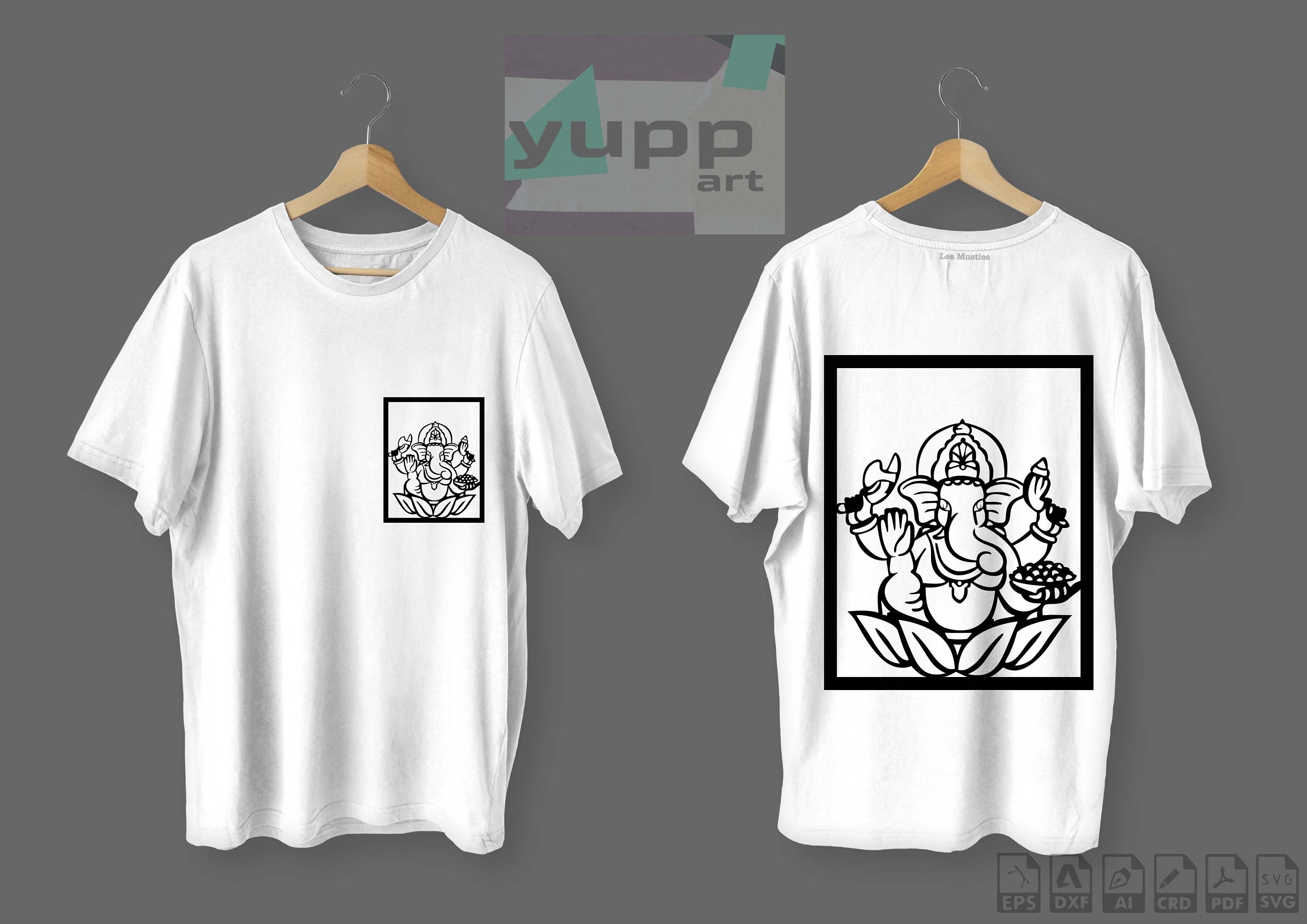 Hindu Elephant Ganesha Ganapati Laser Cut Svg Dxf Pdf | Etsy India