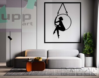 Aerial Yoga Svg - Etsy