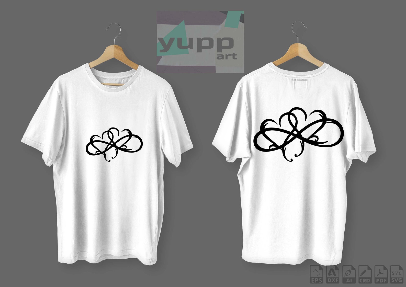 Infinity Heart Dxf Files Infinity Heart Laser Cut Infinity - Etsy