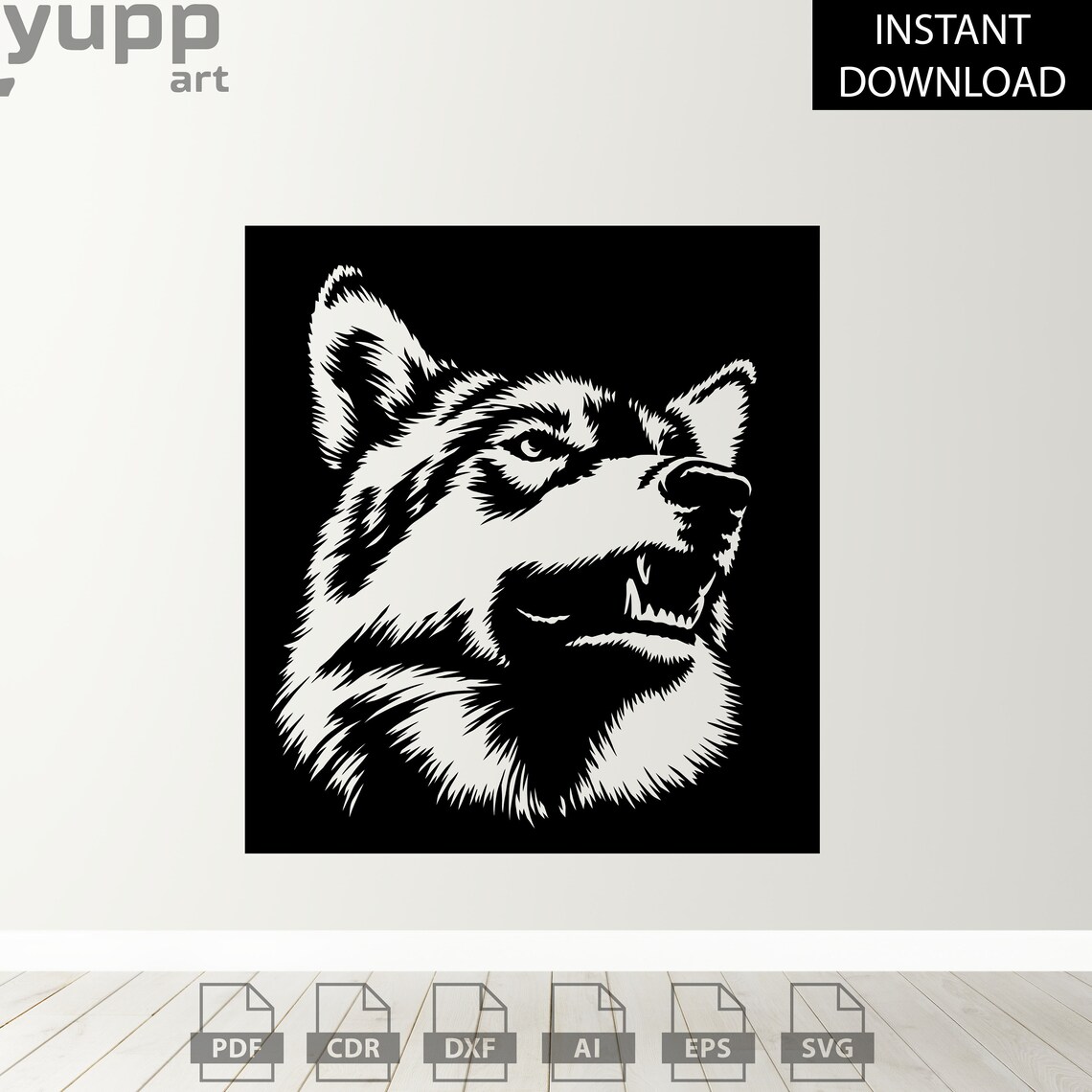 Wolf Svg Wolf Svg Glowforge File Howling Wolf Clipart Wolf - Etsy