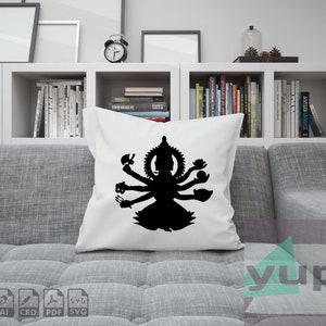 Hindu Shiva Dxf Files Hindu Shiva Laser Cut Hindu Shiva Svg File for ...