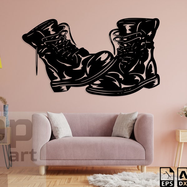 Laser Cut Files Boots - Etsy