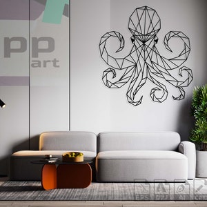 Octopus Dxf Files Octopus Laser Cut Octopus Svg File for - Etsy