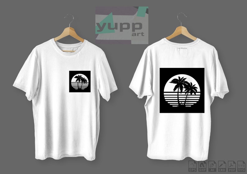 Beach Dxf Files Beach Laser Cut Beach Svg File for Cricut - Etsy