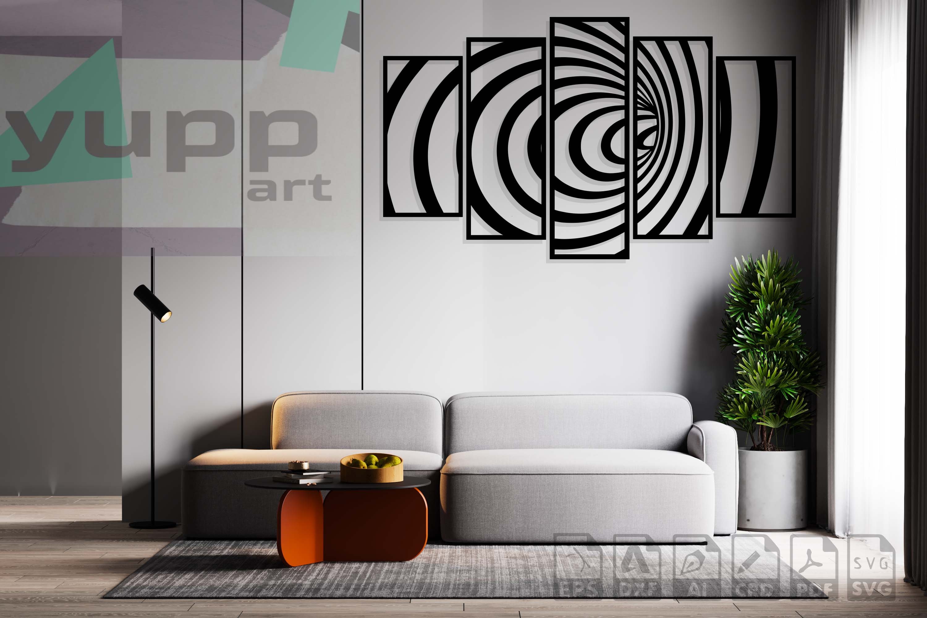 3D Swirl Dxf Files 3D Swirl Laser Cut 3D Swirl Svg File For Cricut 3D ...