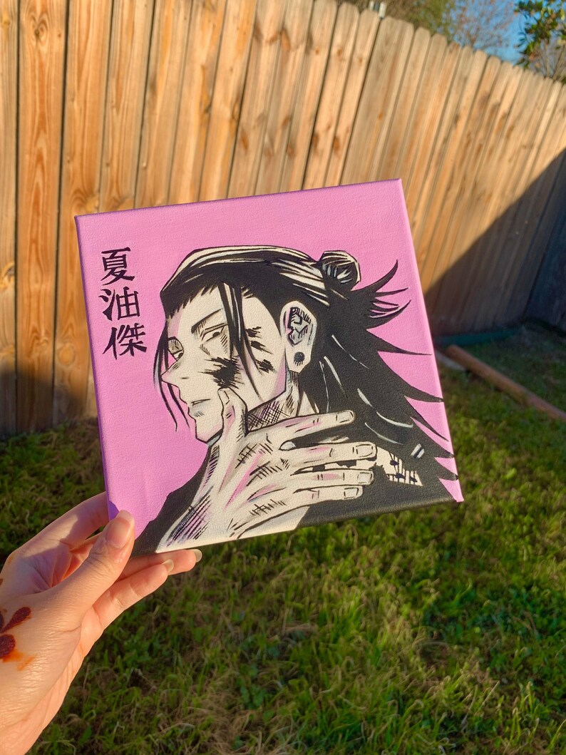 Geto Aesthetic Cursed Sorcery Anime Jujutsu Kai Manga Boy - Etsy