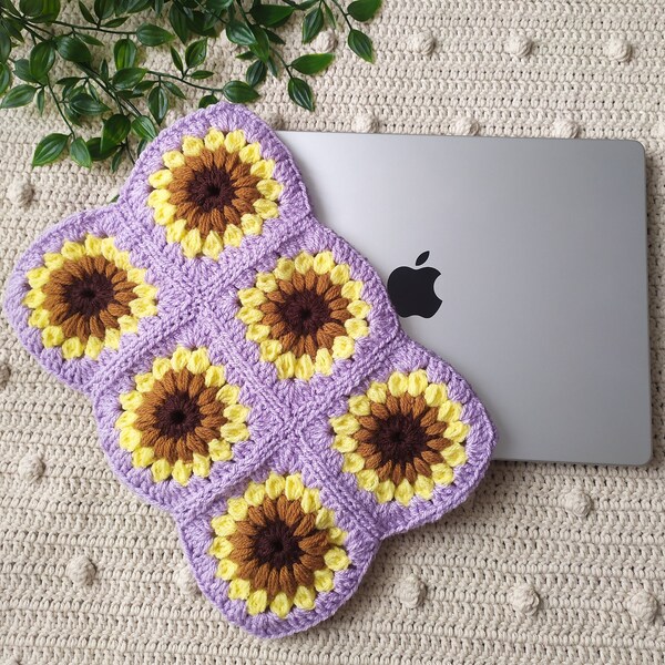 Granny Square Laptop Bag - Etsy