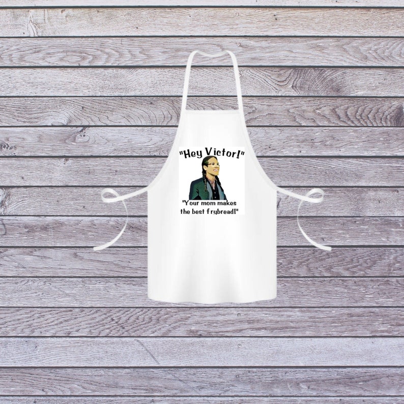 Hey Victor Smoke Signals Frybread Apron Indigenous Apron - Etsy