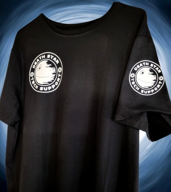 Death Star Tech Support Star Wars T-shirt Mens / Womens Star - Etsy