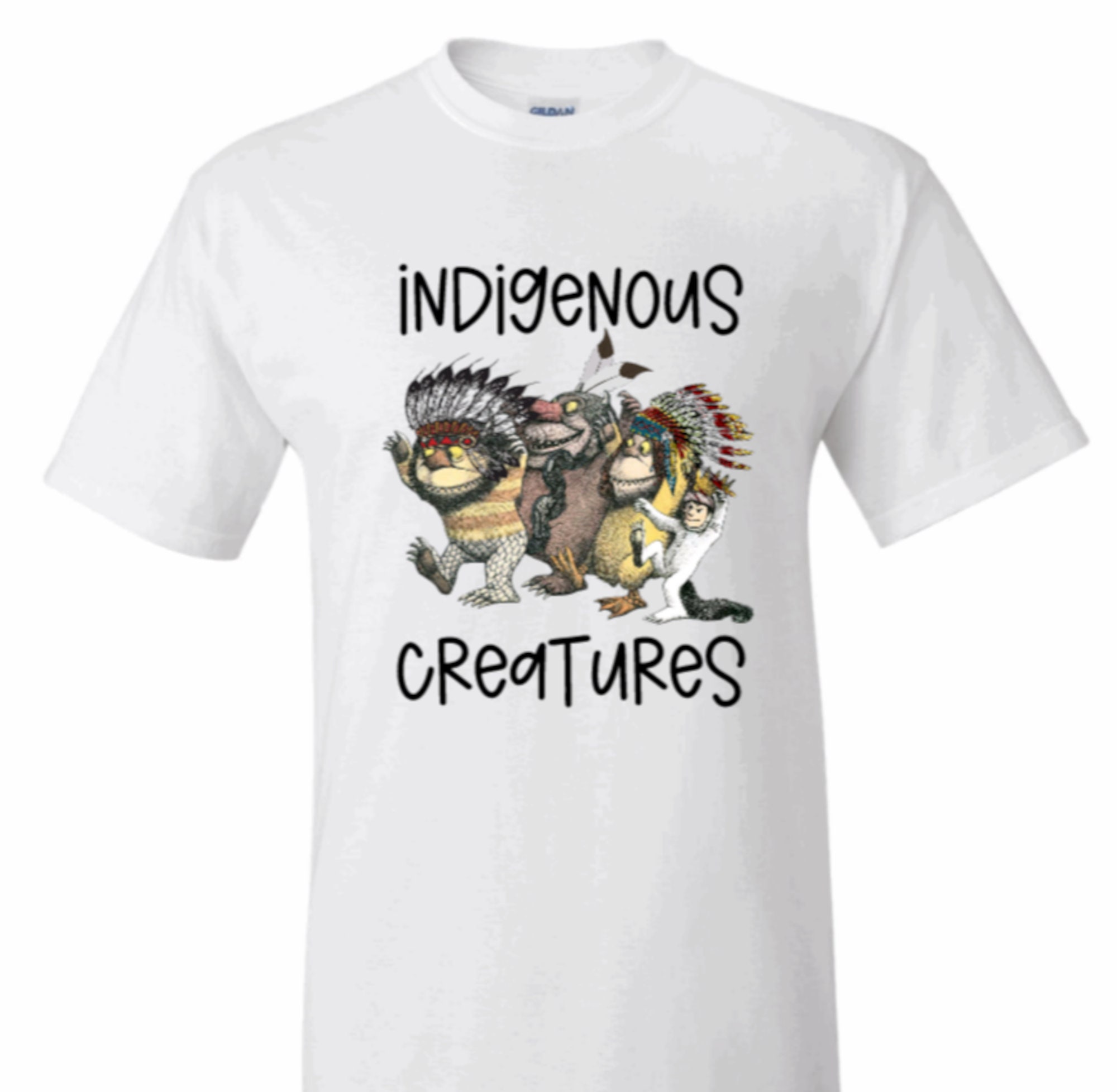 Indigenous Creatures Where the Wild Things Are Funny Parody T-shirt - Etsy