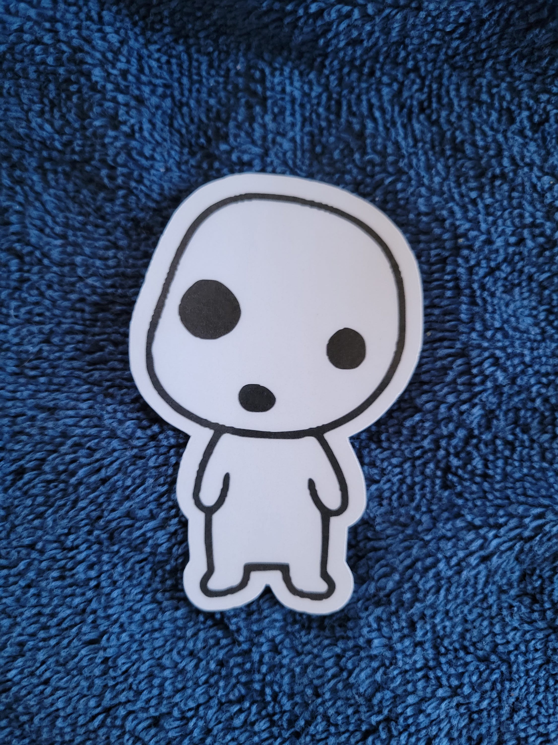 Ghibli Kodama / Soot Sprite Vinyl Stickers / Decals From My - Etsy
