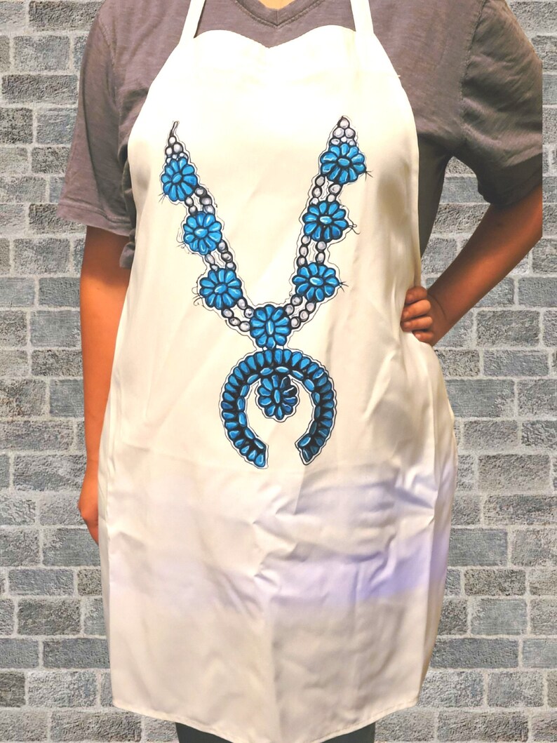Indigenous Native American Apron Squash Blossom Jewelry - Etsy
