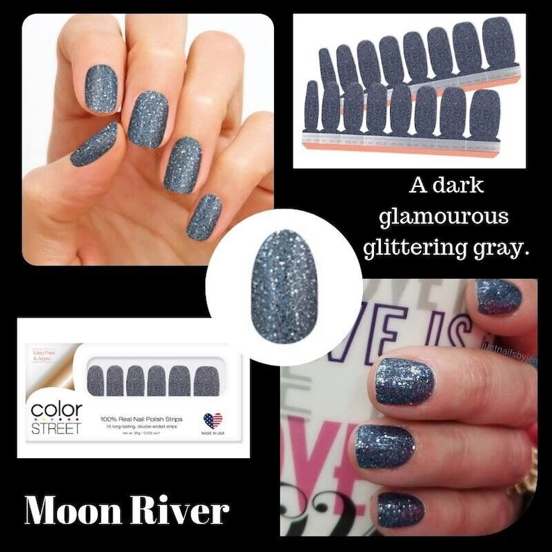 Color Street Moon River - Etsy