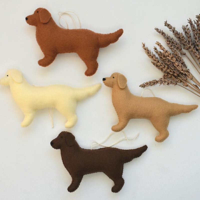 Felt Golden Retriever - Etsy
