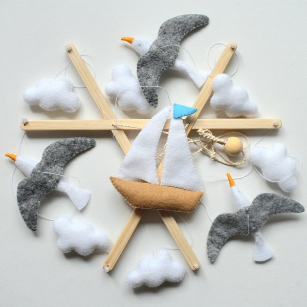 Seagull Mobile - Etsy