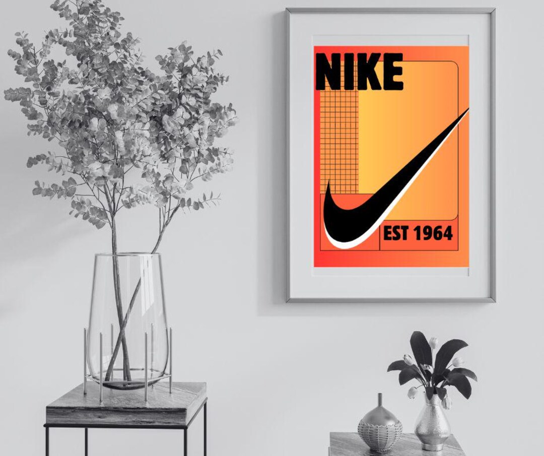 Nike Poster, Sneaker Poster, Nike Printable Wall Art, Hypebeast Sneaker ...