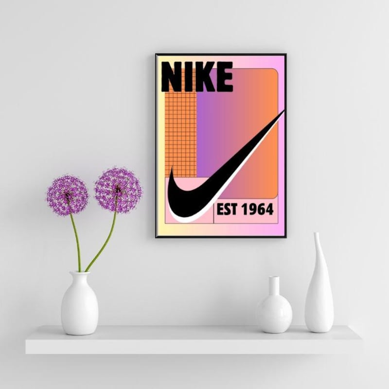 Nike Poster Vintage - Etsy