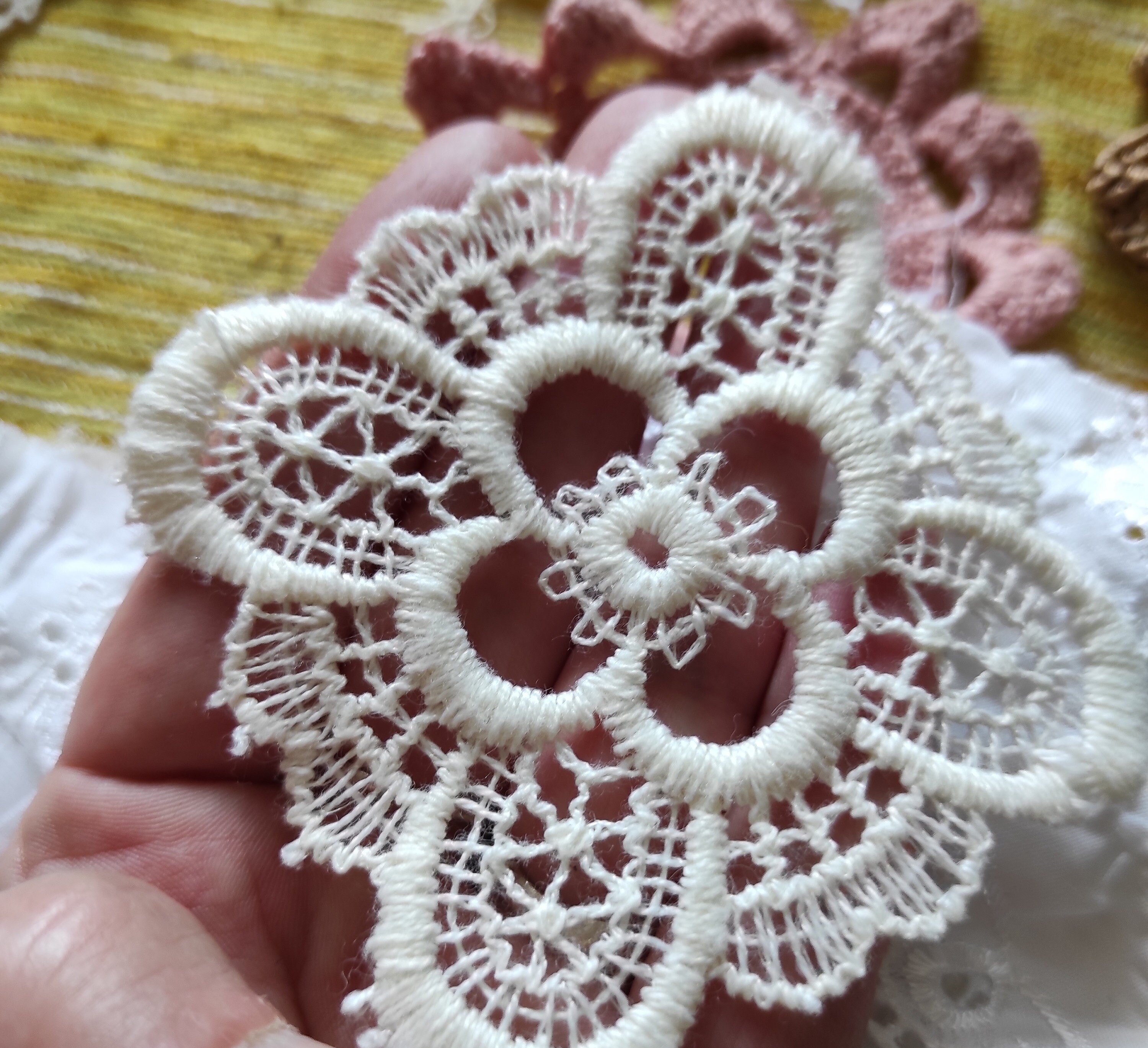 Antique French Lace Scraps Bundles Victorian Lace Trimming Edging Grab ...