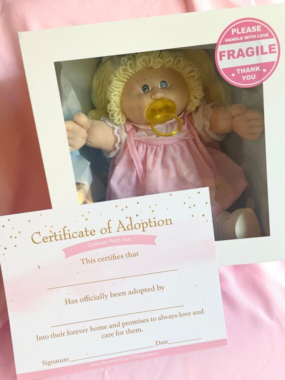 1984 cabbage patch doll in original box store