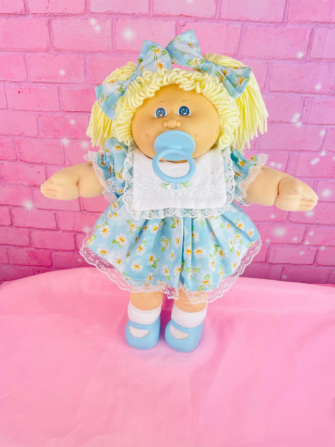 Cabbage Patch Kids, Vintage Collector Doll, 1985 KT Factory, Pacifier ...