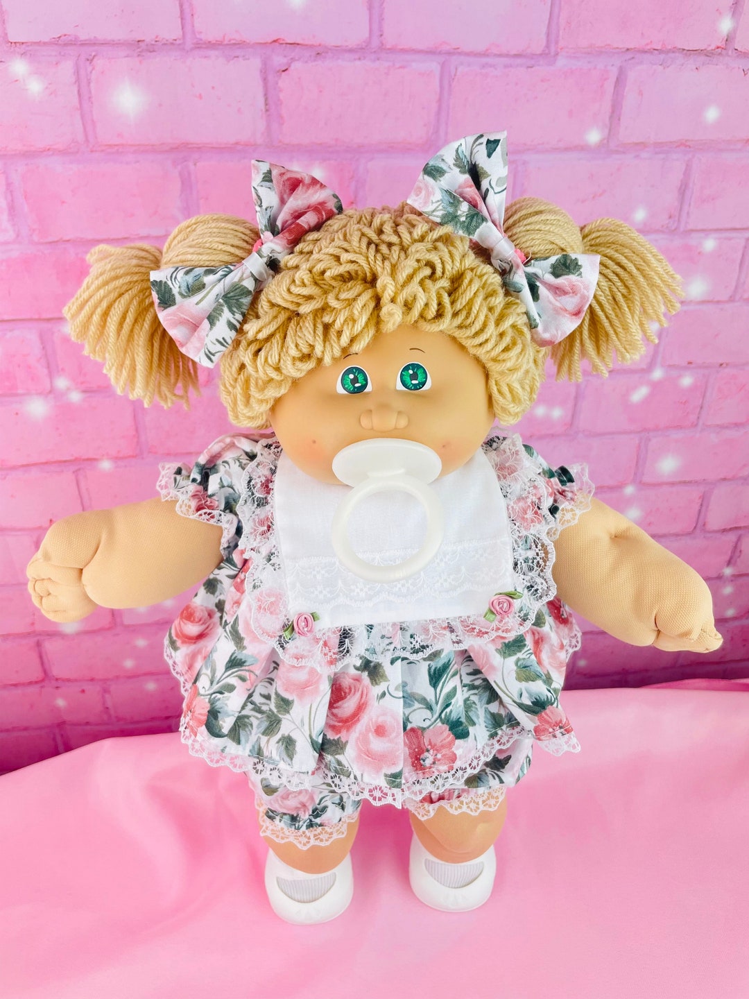 Cabbage Patch Doll 1985 Pacifier Girl Vintage Cabbage Patch Kids Beige ...