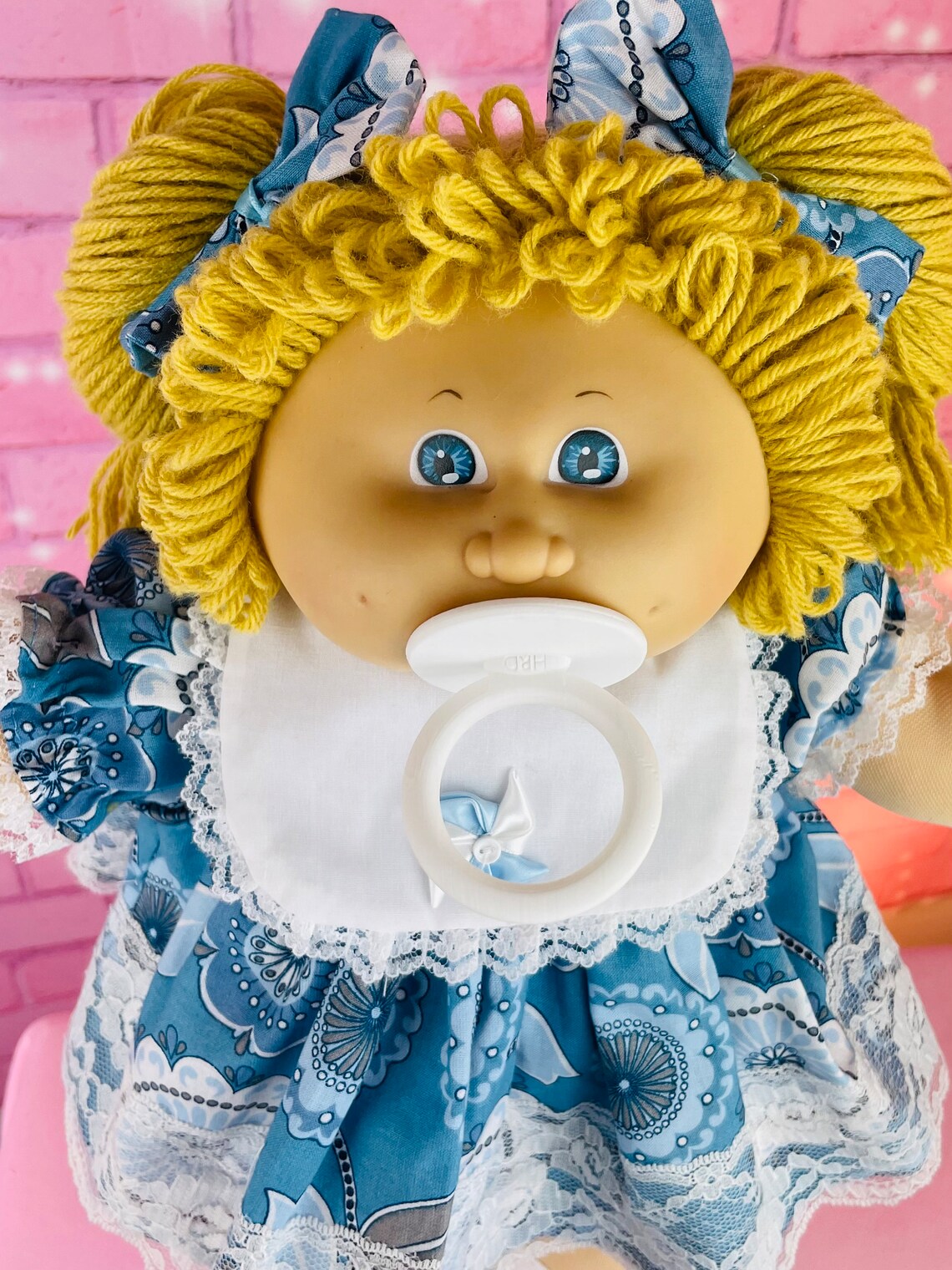 Cabbage Patch Kids Vintage 1985 Wheat Blonde Girl Pacifier - Etsy