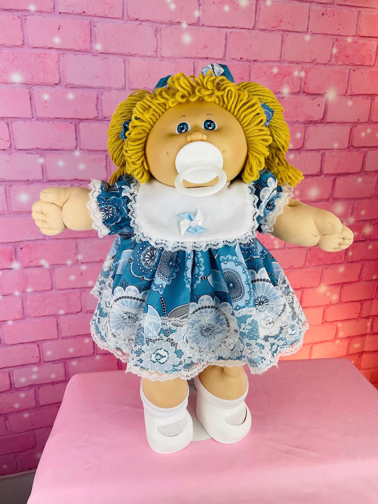 Cabbage Patch Kids Vintage 1985 Wheat Blonde Girl Pacifier - Etsy