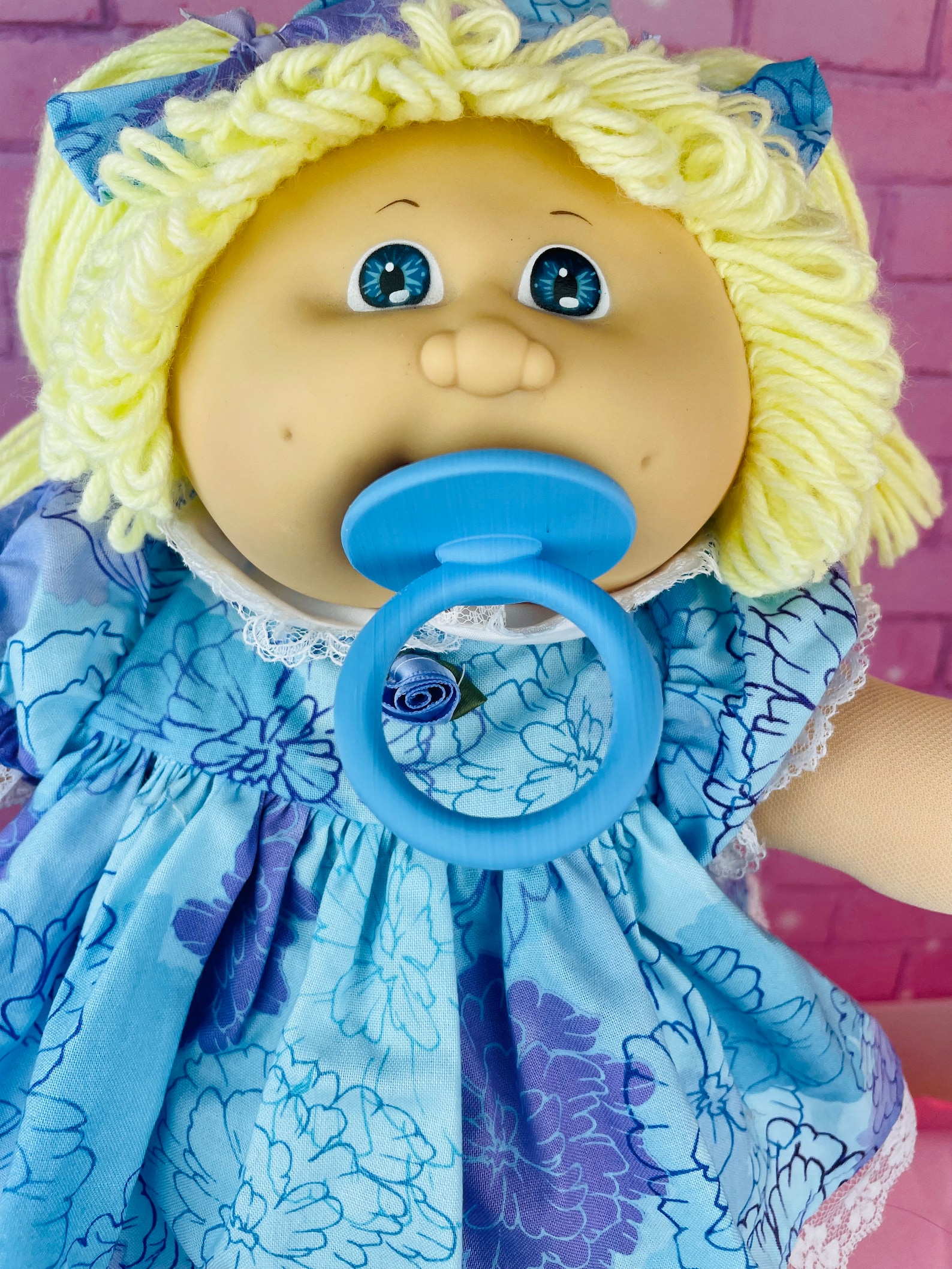 Cabbage Patch Kids Doll Girl Blonde Hair 1985 Vintage LIKE NEW - Etsy