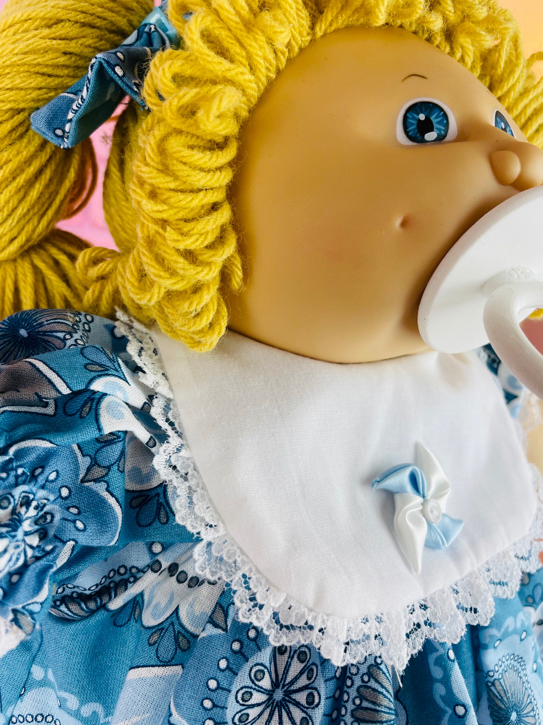 Cabbage Patch Kids Vintage 1985 Wheat Blonde Girl Pacifier - Etsy