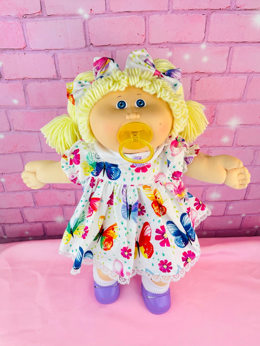 Vintage Cabbage Patch Kid, Blonde Hair, Blue Eyes, 1985 Collector Doll ...