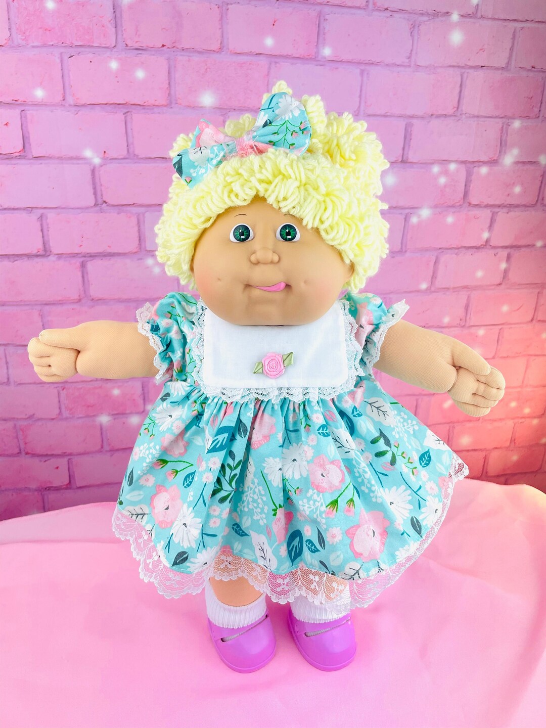 RARE Cabbage Patch Kid Vintage Collector Doll Popcorn Blonde Tongue HTF ...