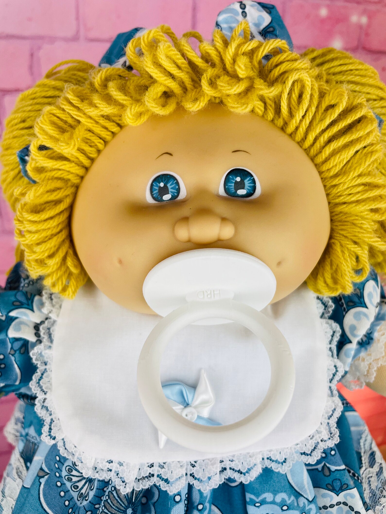 Cabbage Patch Kids Vintage 1985 Wheat Blonde Girl Pacifier - Etsy