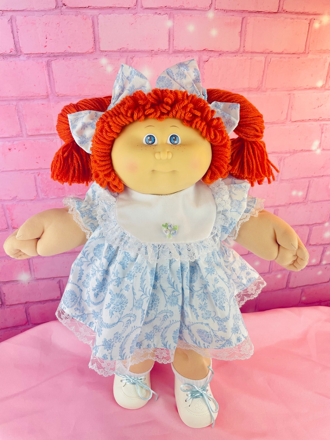 RARE HTF Cabbage Patch Kids, Vintage Doll 1985 Red Hair Girl With Birth ...