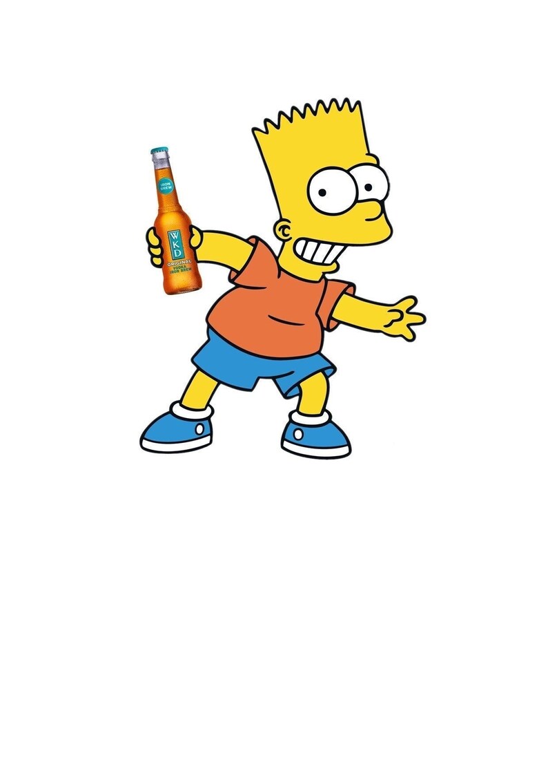Bart Simpson WKD Logo Digital/graphic/png - Etsy