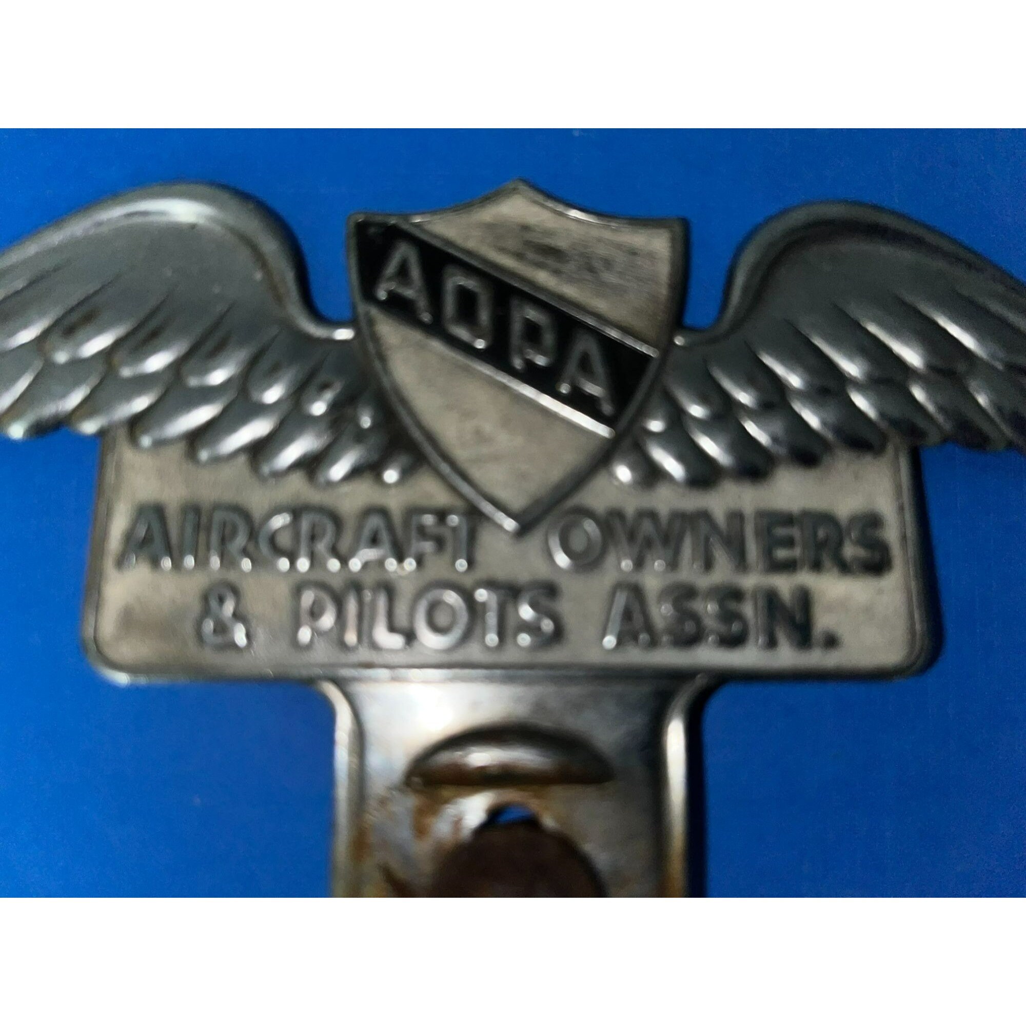 Vintage 1950s Antique Pilot Aircraft License Plate Topper - Etsy