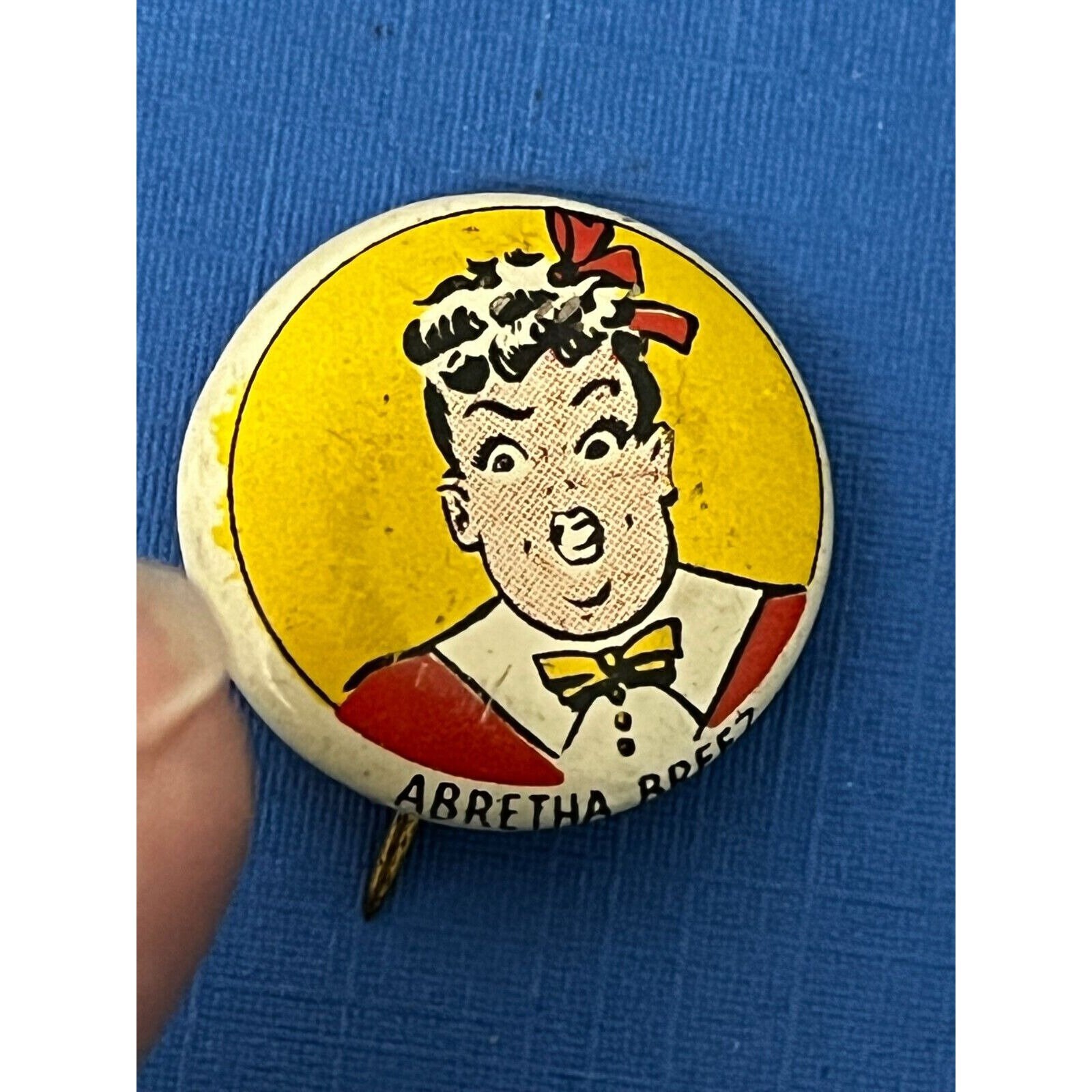 Lot of 5 1940's Kelloggs Pep Pins Pinback Buttons Comic Strip ...