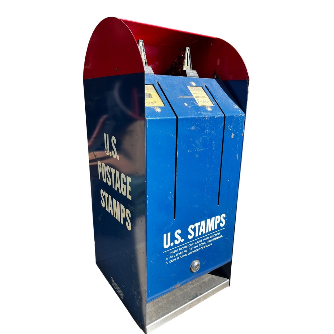 Vintage US Postage Stamp Machine Model S67 Selectra .25 Cents - Etsy