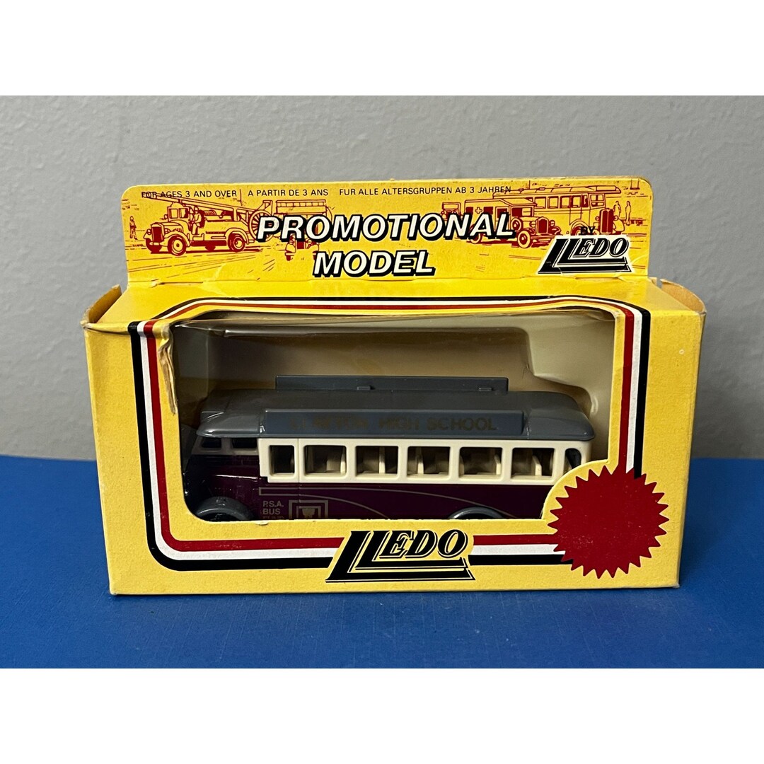 LLEDO 1932 AEC Single Decker Bus Clayton Highschool Brown London - Etsy