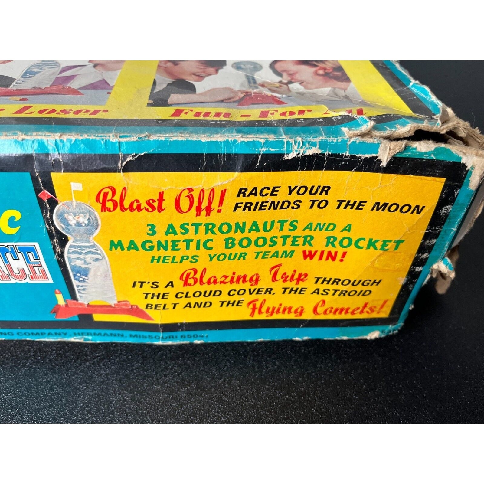 Vintage 1970s Stevens Magnetic Moon Race Toy Game Rare - Etsy