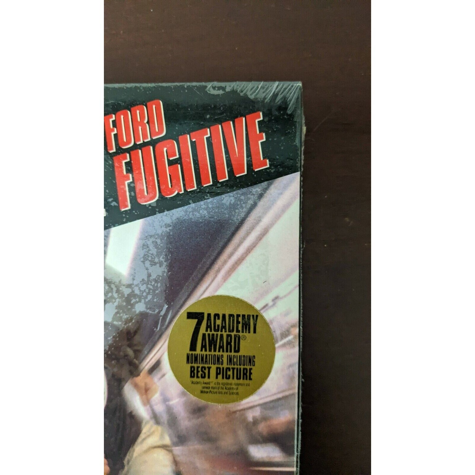 Harrison Ford is the Fugitive VHS Tape 1993 NEW Sealed W WB Watermark ...