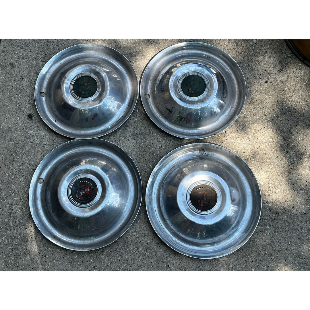 1954 1955 Cadillac Hubcap Used Original Wheel Cover Set 4 Original - Etsy