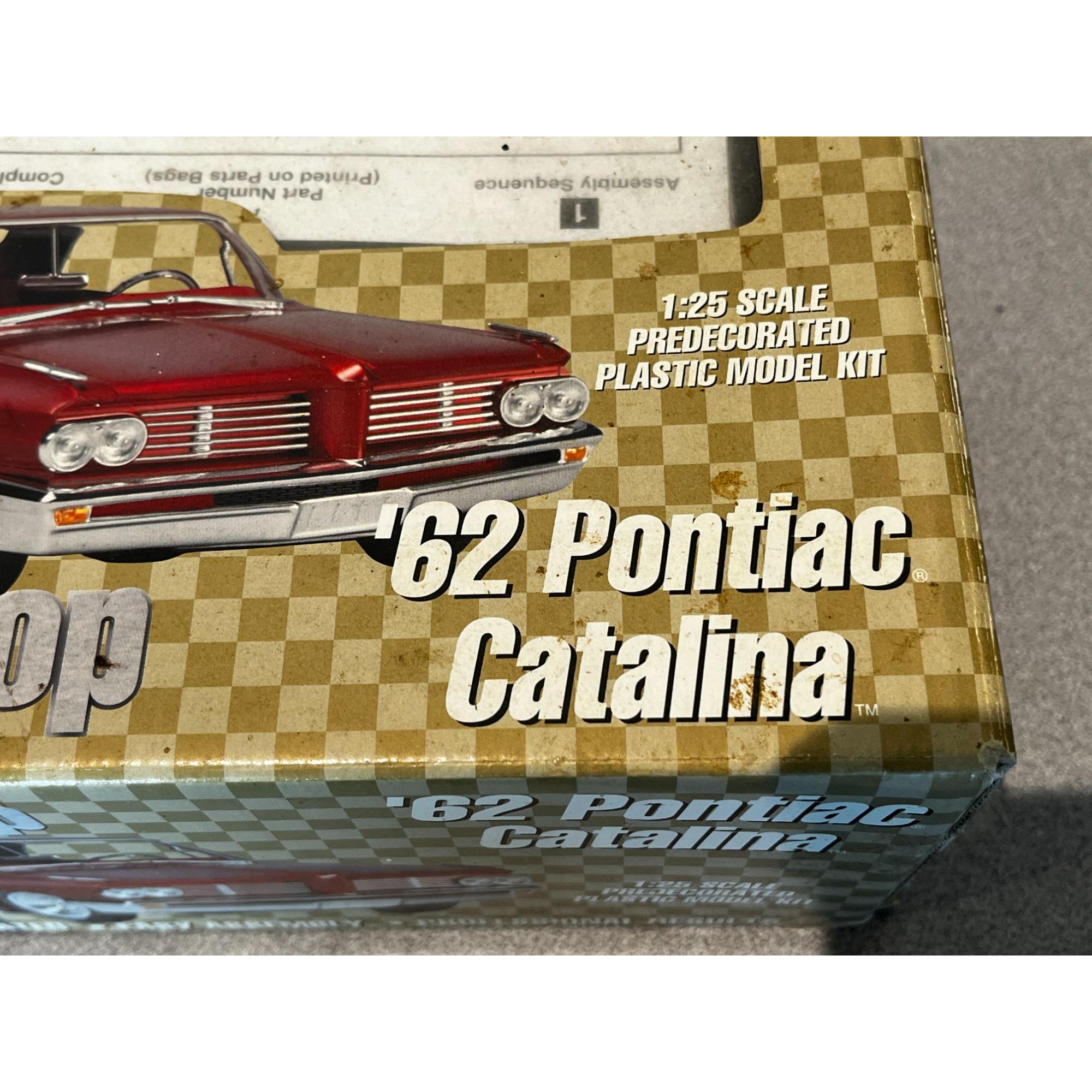 AMT 1962 Pontiac Catalina - Pro Shop Series 1/25 Scale Plastic Model ...