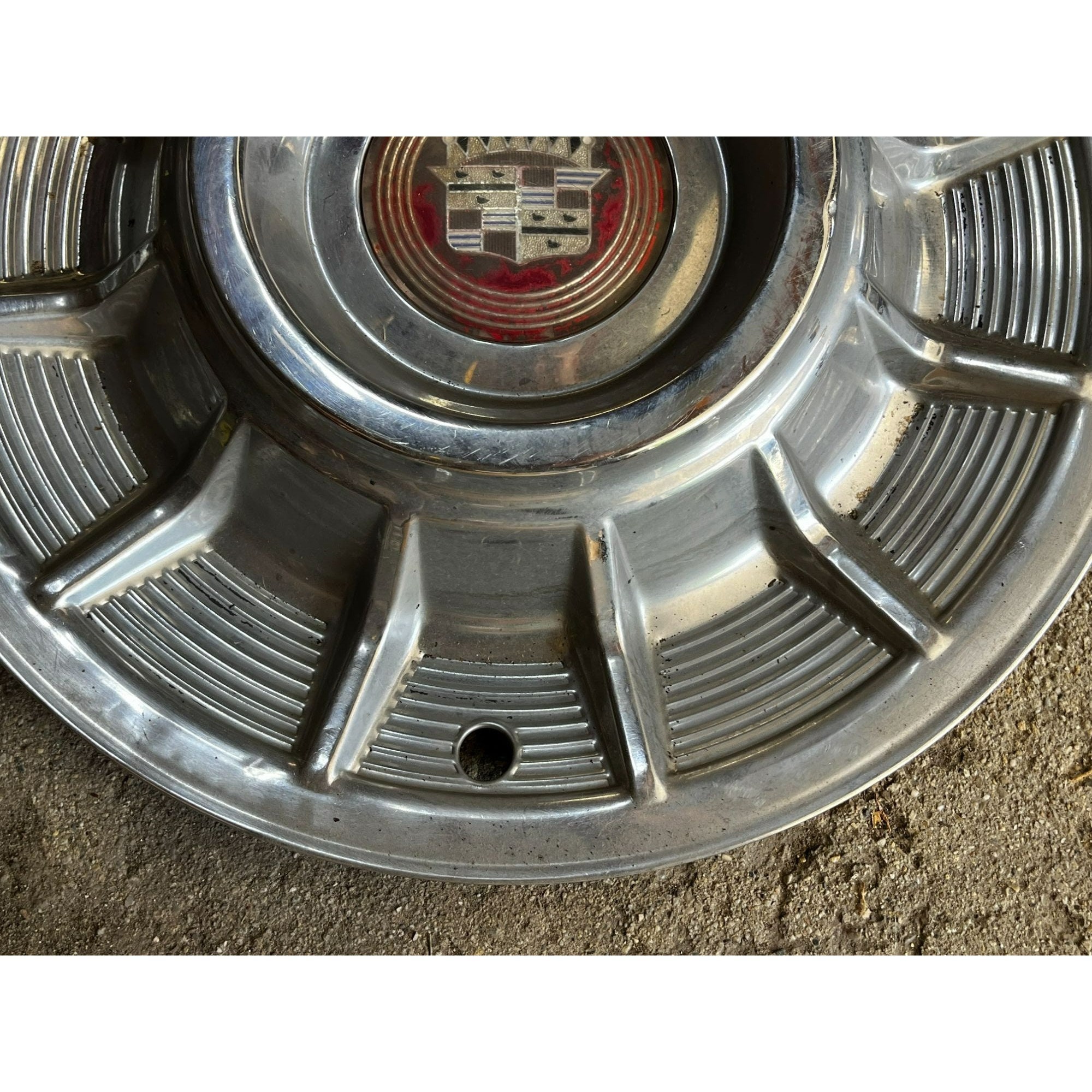 1957 57 Original Cadillac Hubcap Set With Center Medallion Oem - Etsy