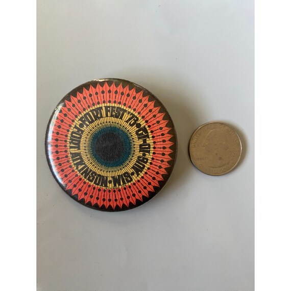 Vintage 1973 Fort fest FORT ATKINSON Wisconsin Pinba… - Gem