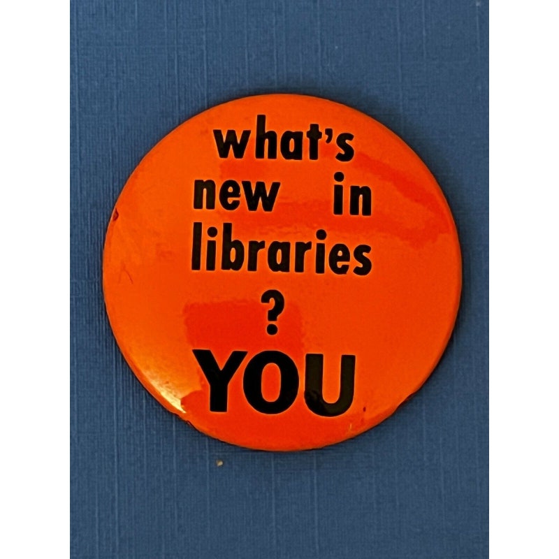 Library Buttons - Etsy