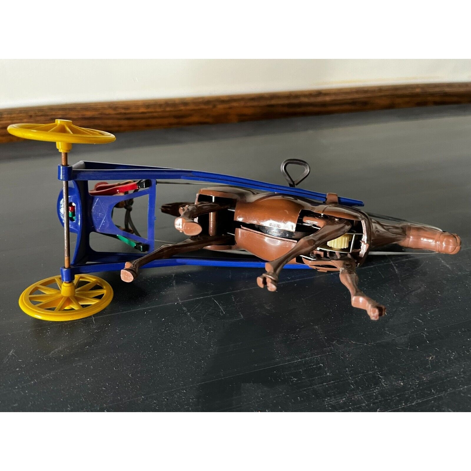 Vintage Wolverine Plastic Wind-up Race Horse Cart Jockey - Etsy