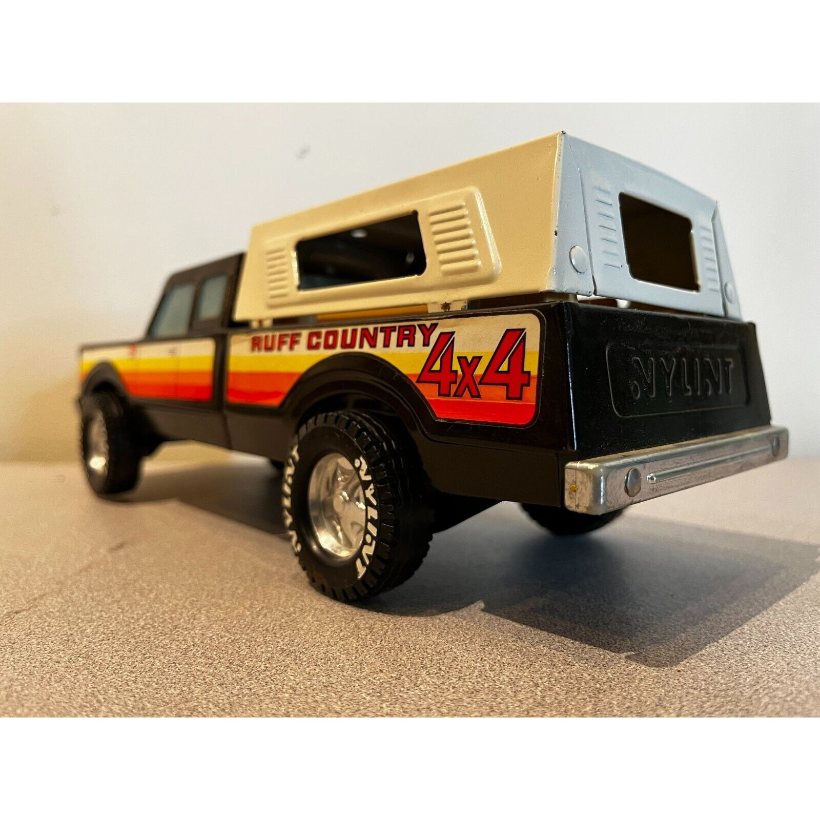Vintage Nylint Ruff Country 4x4 Ford Truck With Camper 1970s 12 Long ...
